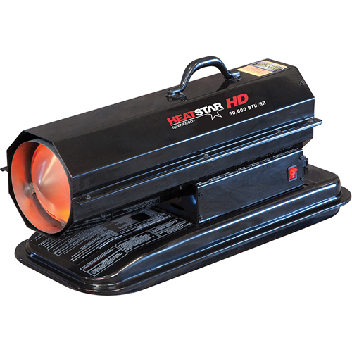 Heatstar By Enerco Contractor Series Forced Air Heater, Fan, Kerosene ...