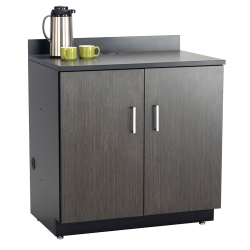 Safco Modular Base Cabinet, Melamine, 2 Shelves, 39" H x 36" W x 25" D ...