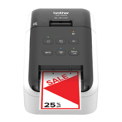 Brother Label Printer, Desktop, Plug-In/Battery Operated, PC & Mac ...