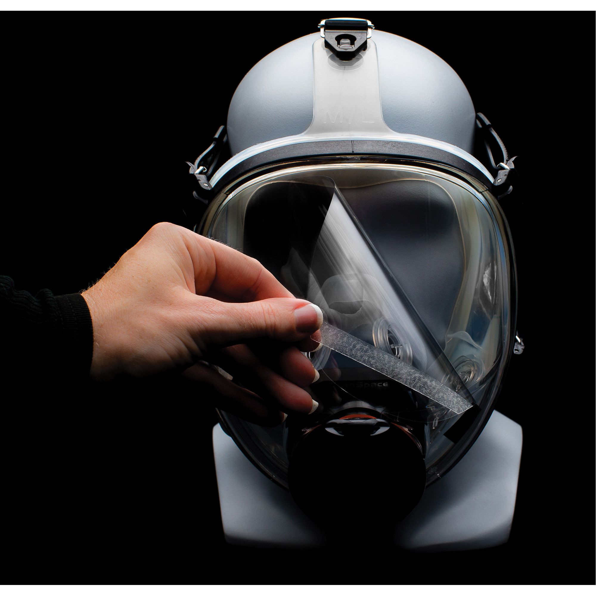 Cleanspace Full Face Mask Tear-Off Anti-Scratch Visor Protectors SGP333 ...